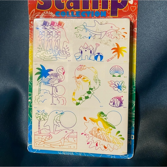 Other | Vintage Lisa Frank Stamps | Poshmark